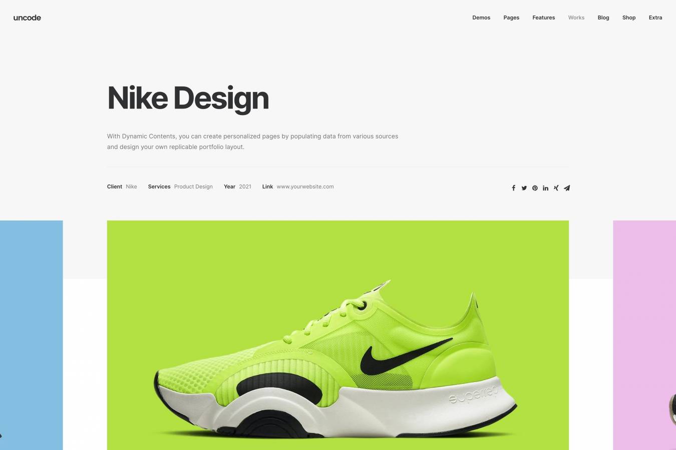 Dynamic Contents - Uncode