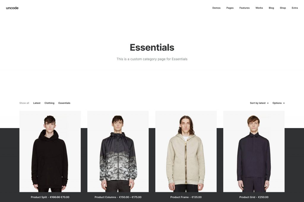 Dynamic Contents - Uncode
