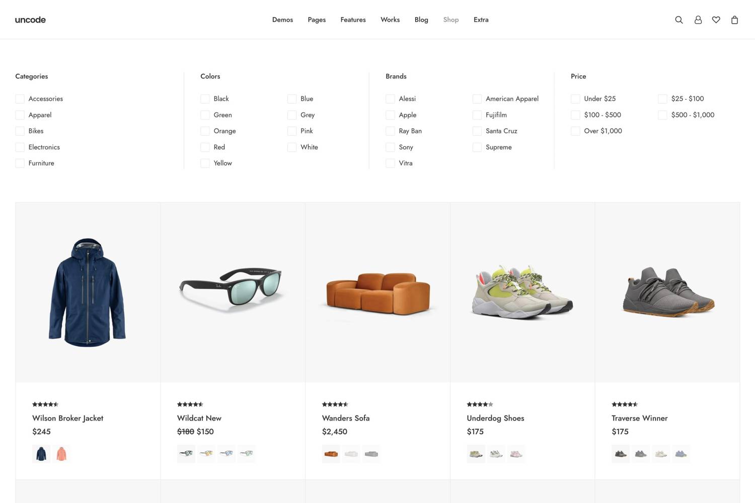 WooCommerce Theme - Uncode